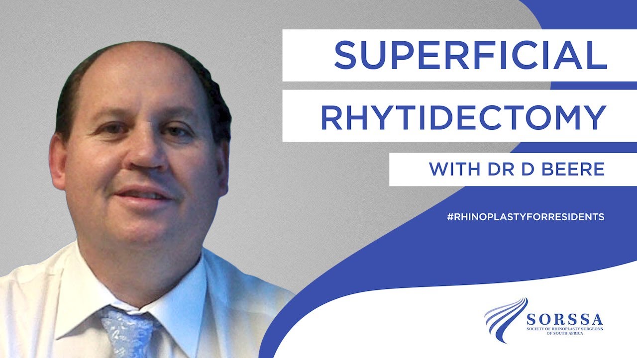 Ep.13 | Rhinoplasty for Residents | SORSSA | Superficial Rhytidectomy ...