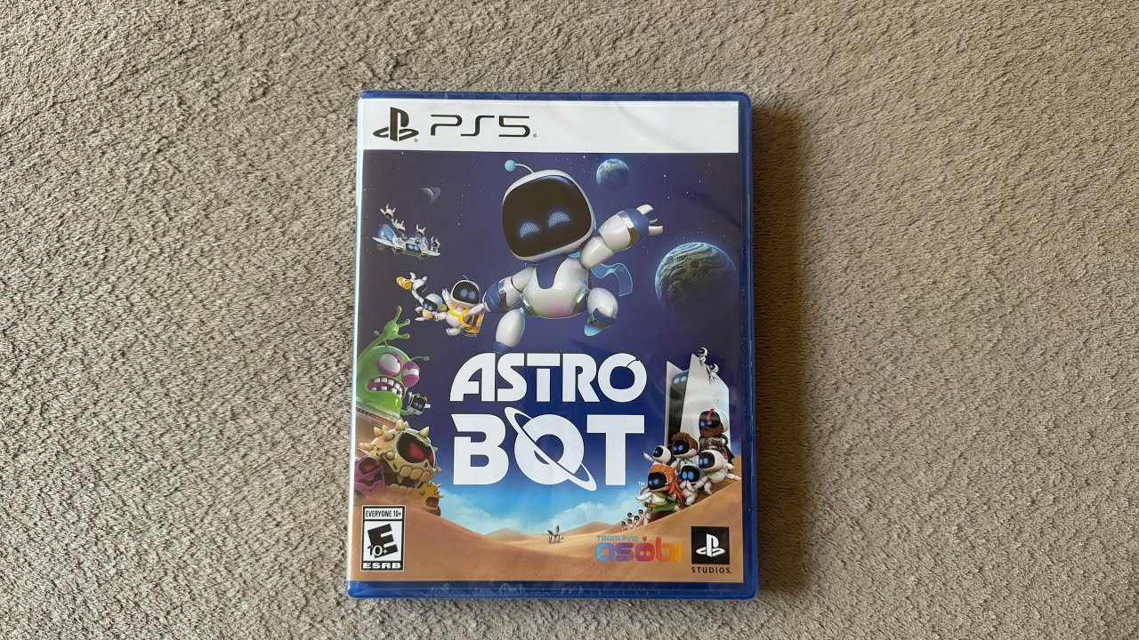 Astro Bot PS5 Unboxing - YouTube