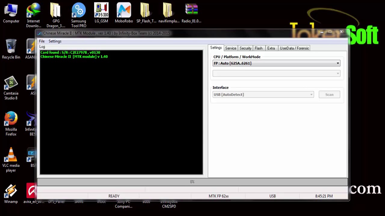 HowTo Flash Android MTK Phones With Chinese Miracle 2 - YouTube