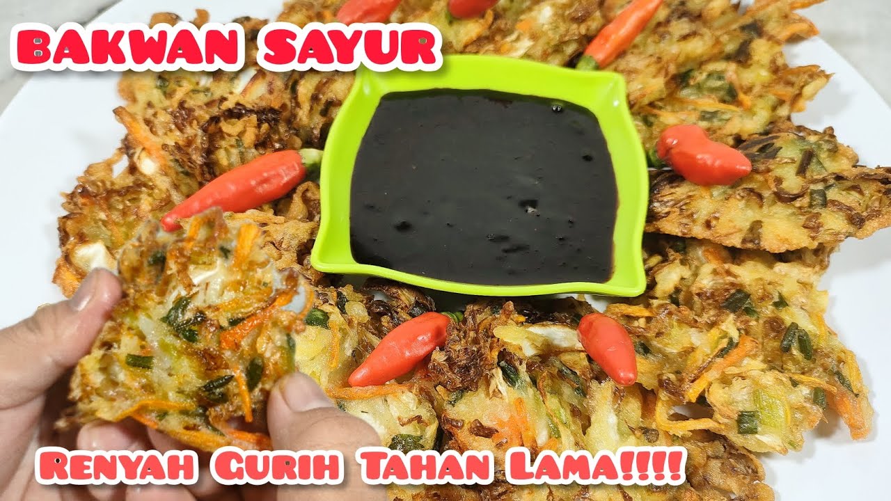 RESEP MEMBUAT BAKWAN SAYUR RENYAH GURIH DAN TAHAN LAMA‼️ - YouTube