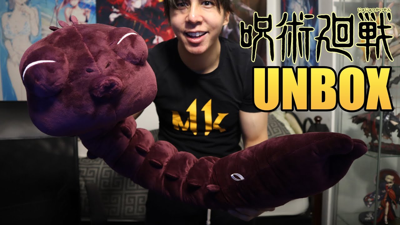 Jujutsu Kaisen Inventory Cursed Worm Plushie / 呪術廻戦 格納呪霊ぬいぐるみ UNBOXING ...
