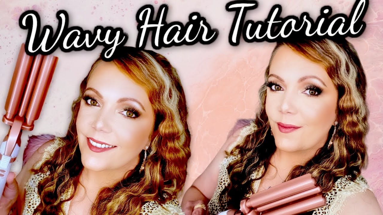 WAVY HAIR TUTORIAL 2021| Summer Hair Styles 2021| GRWM/ HAIR TUTORIAL ...