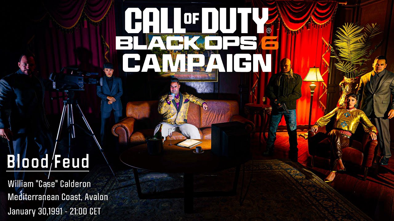 CALL OF DUTY BLACK OPS 6 Gameplay Walkthrough Part 2 Blood Feud ...