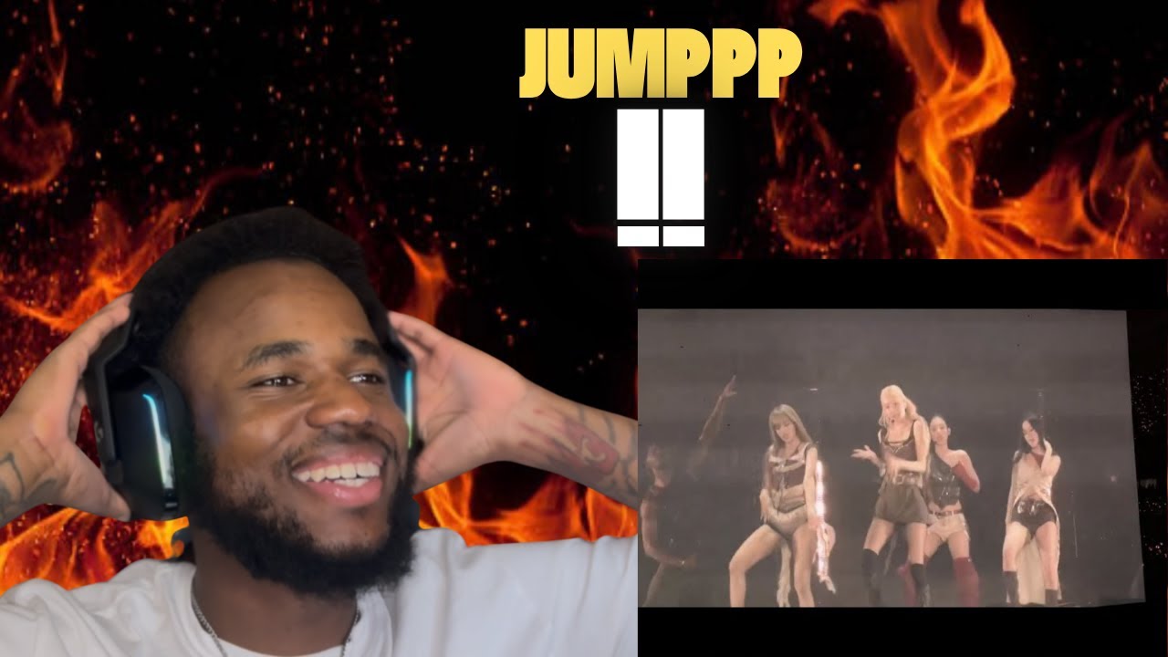 AMERICAN RAPPER REACTS TO BLACKPINK "Jump'' Full Performance video ...
