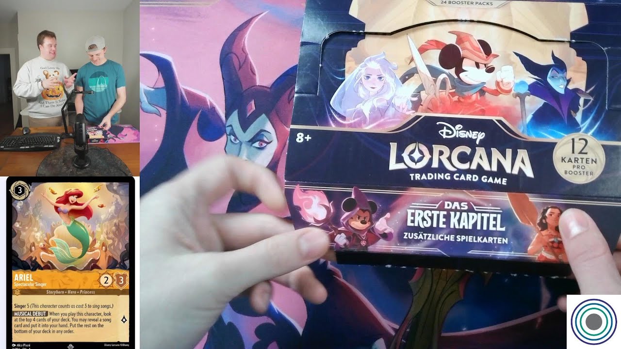 Lorcana - First Chapter 1st Pack Opening! - YouTube