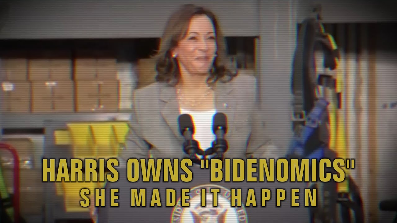 Kamala Harris Owns "Bidenomics". She Made it Happen! - YouTube