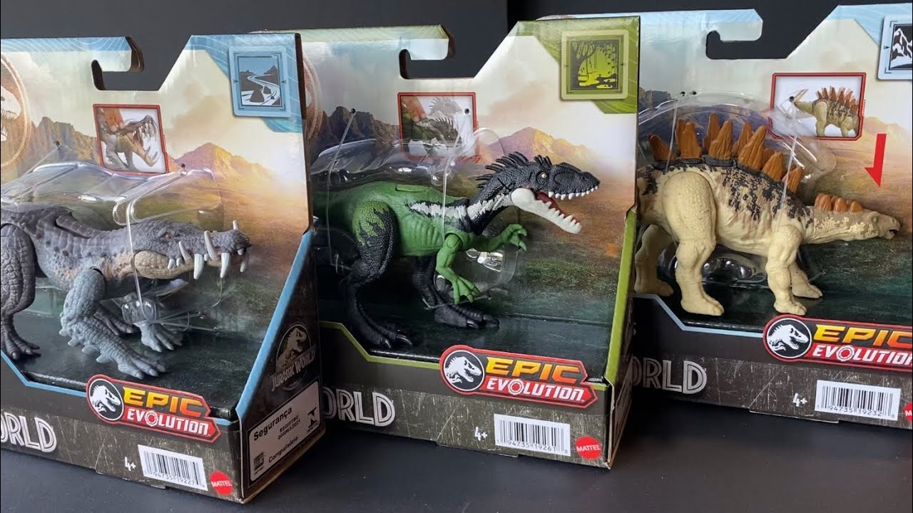 Jurassic World Epic Evolution Kaprosuchus Guaibasaurus And ...