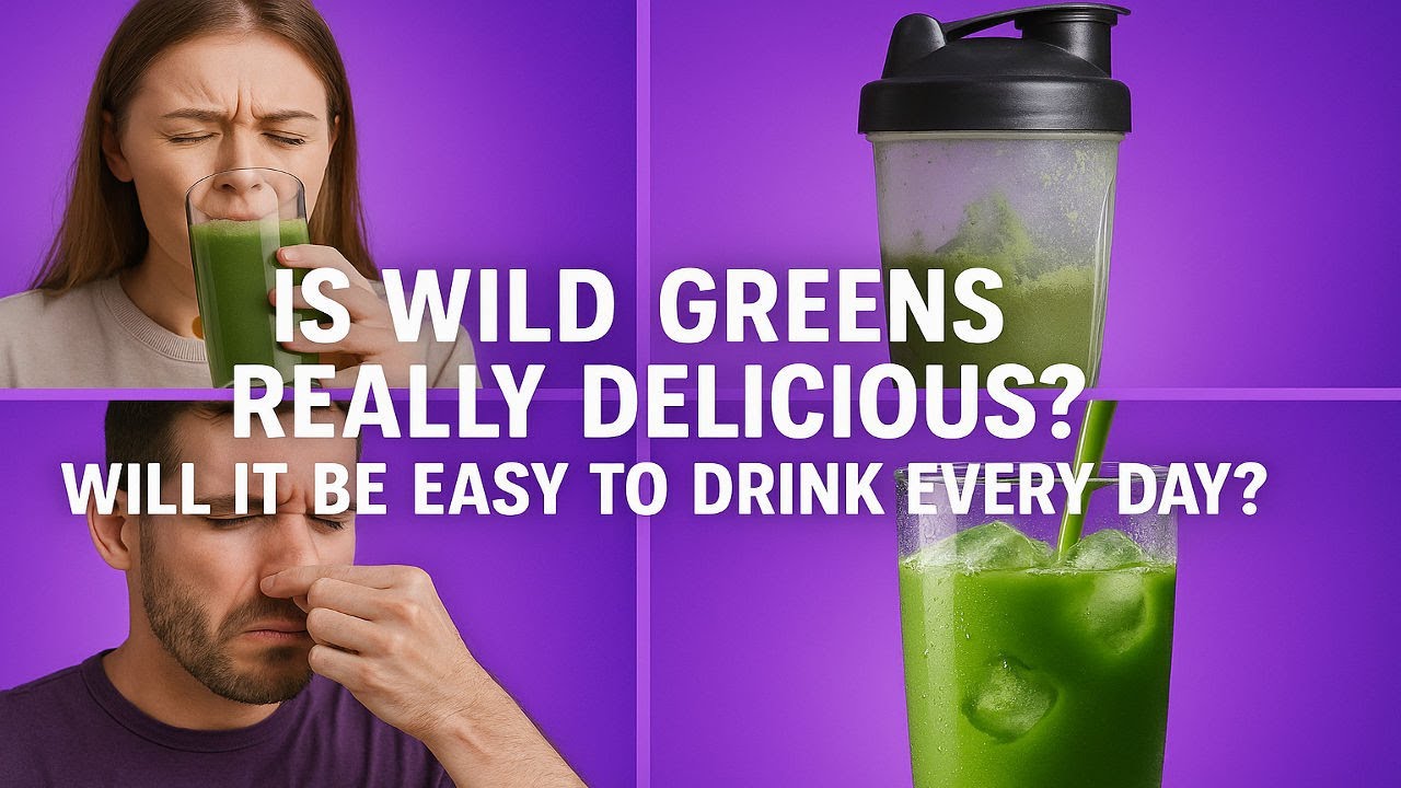Is Wild Greens Really Delicious Will It Be Easy to Drink Every Day ...