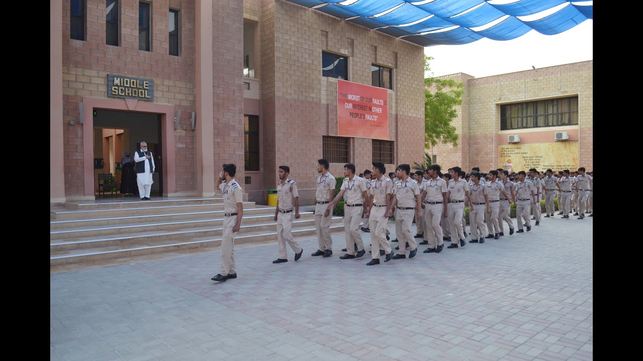 Flag Hosting & March Past on 14 August 2021 - YouTube