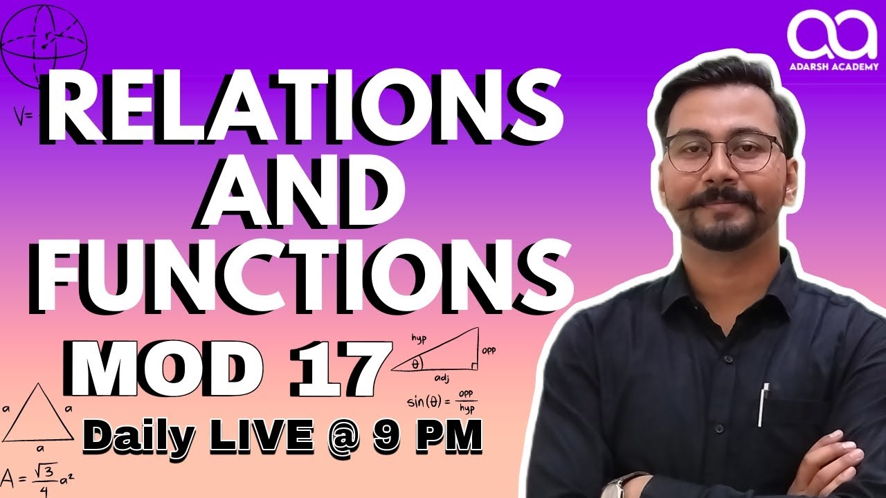 Relations and Functions mod 17 - YouTube