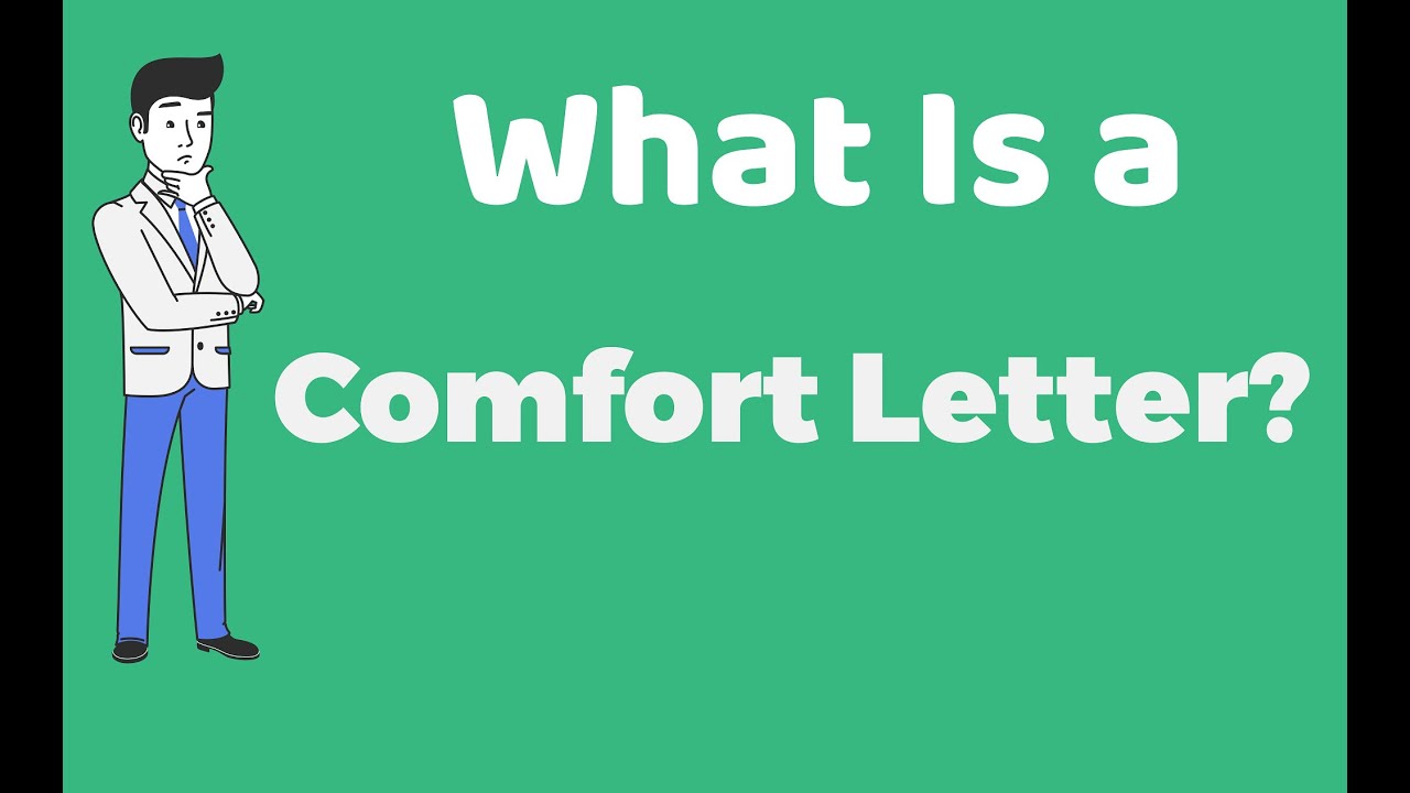 What Is a Comfort Letter? . - YouTube