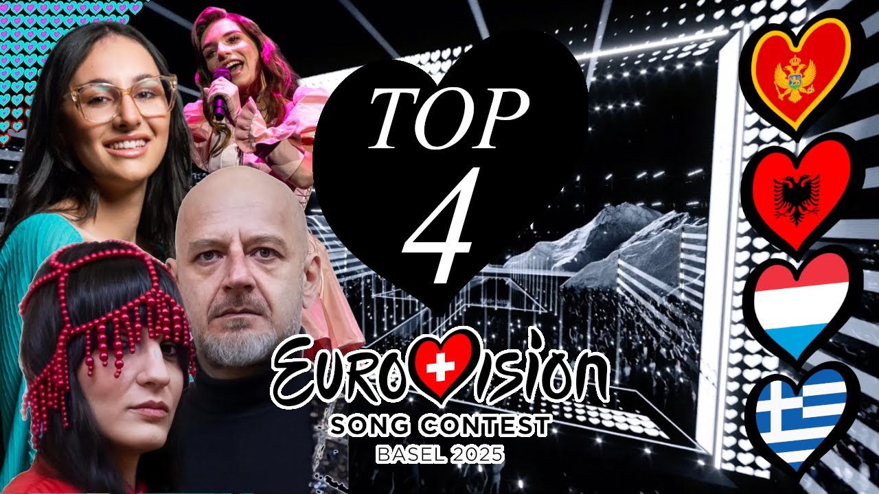Eurovision 2025 Ranking | 4 Songs In | NEW: 🇬🇷 - YouTube