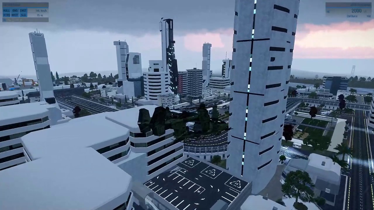 Operation Trebuchet: Flying around Barcelonova [Madrigal Map] - YouTube