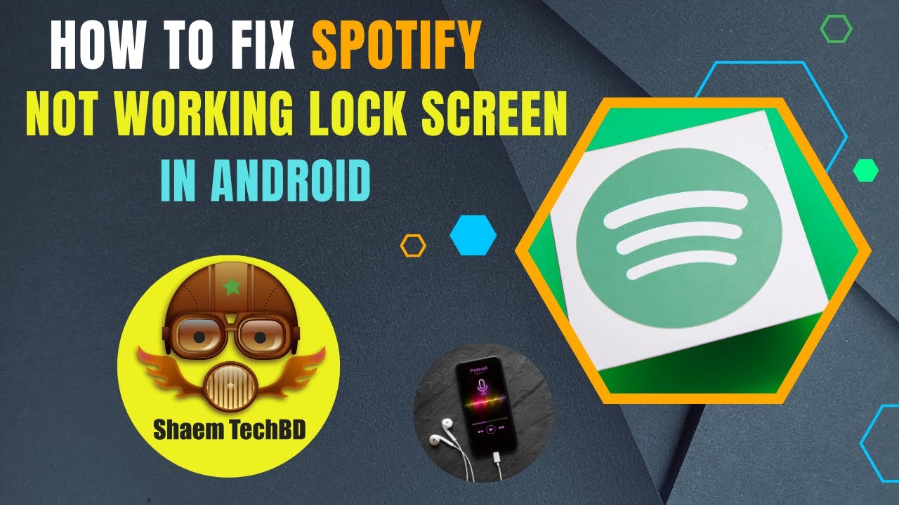 How to Fix Spotify Not Working Lock Screen in Android - YouTube