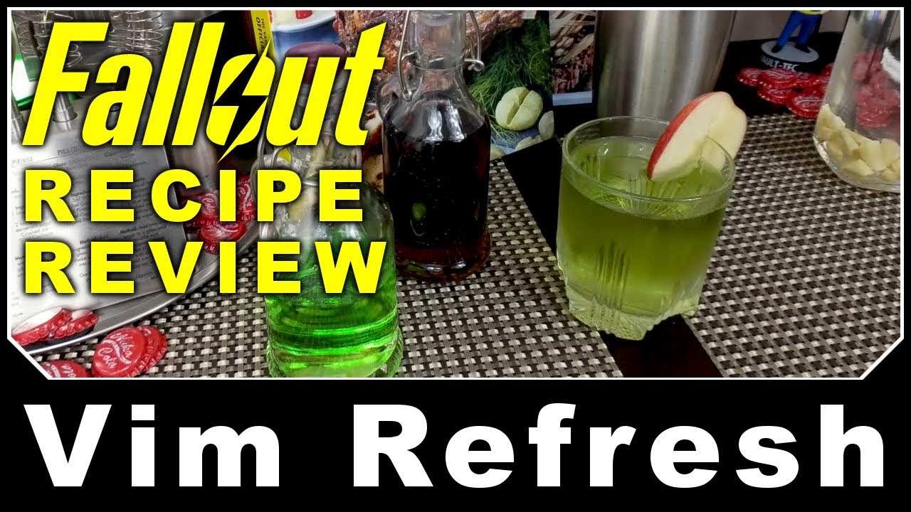 Fallout Recipe Review - Vim Refresh - YouTube