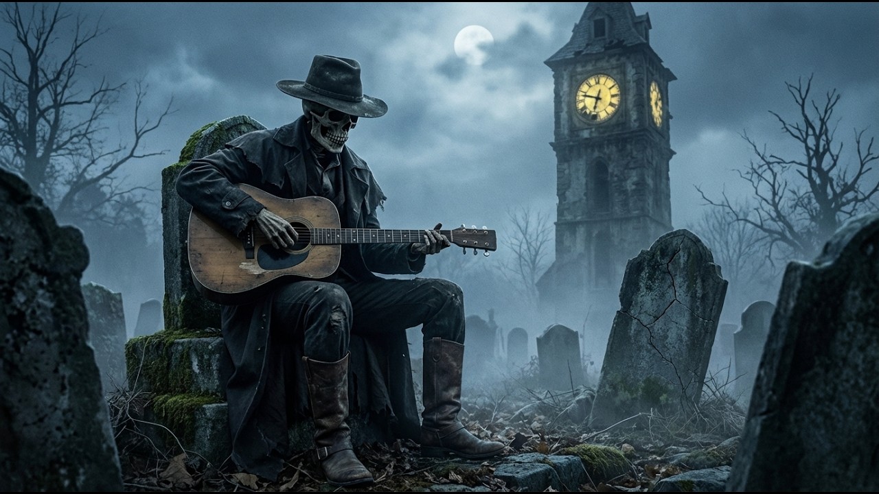No Mercy Beyond the Crossroads 🔥 Dark Country Western Mix | Skeleton ...