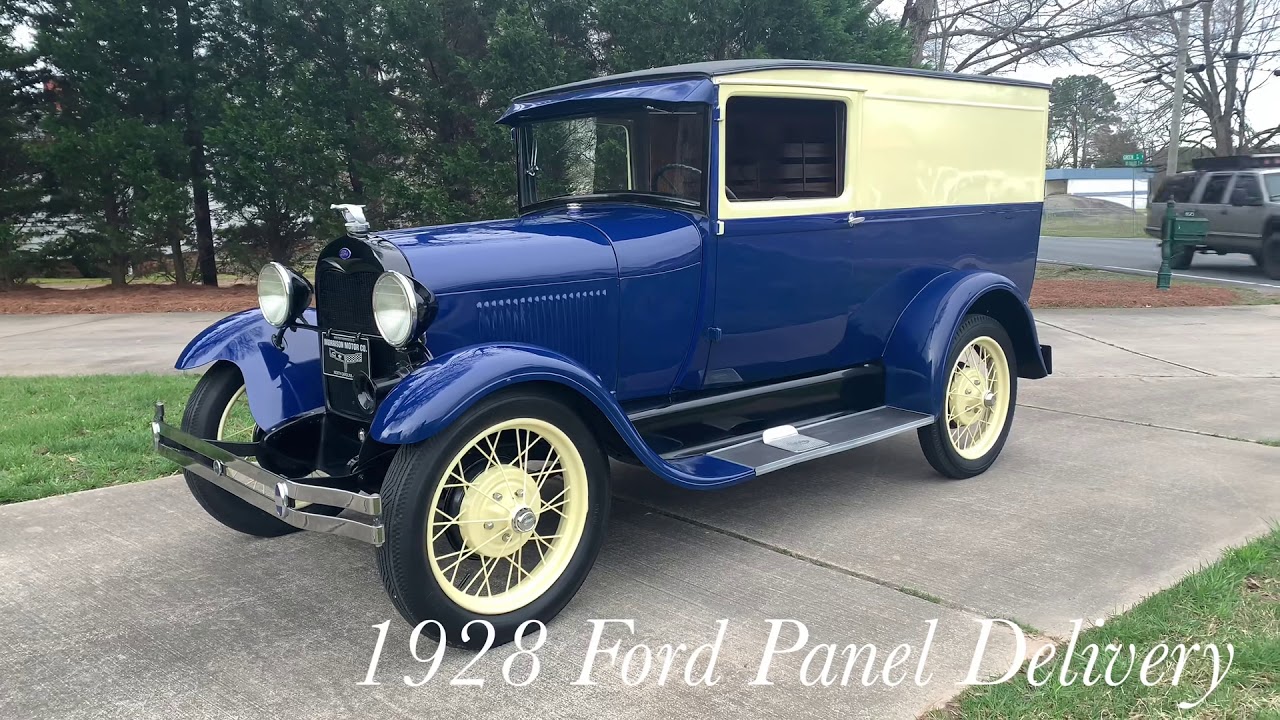 1928 Ford Panel Delivery - YouTube