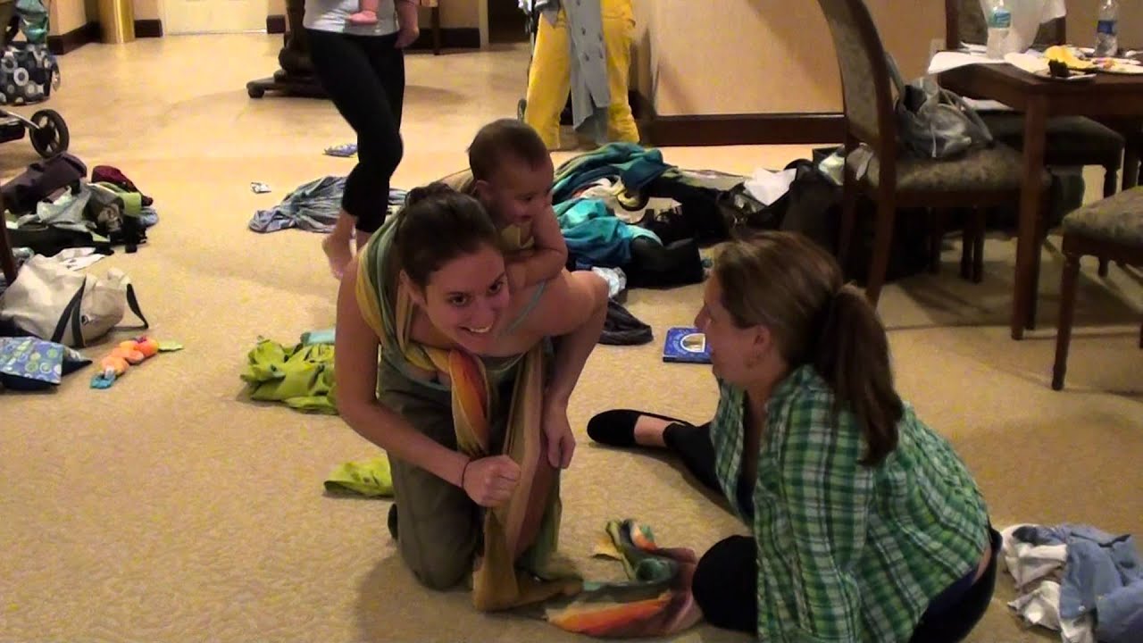 Back Wrap Cross Carry with Chest Belt - YouTube