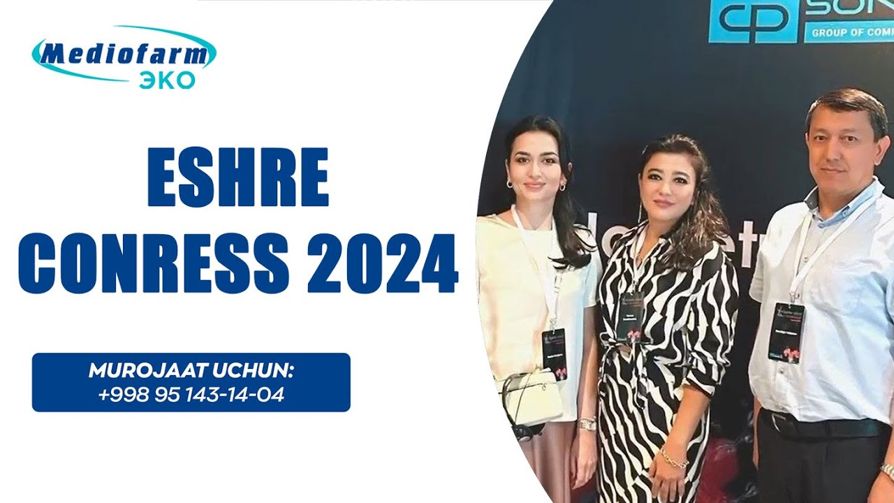 ESHRE Congress 2024 #медиофарм #эко - YouTube