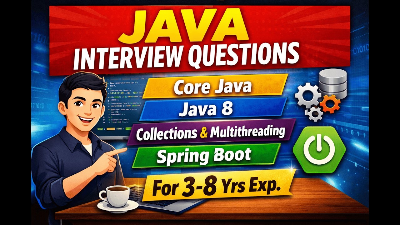 Top Java Interview Questions 2025: Core, Spring Boot, JPA & Threads - YouTube