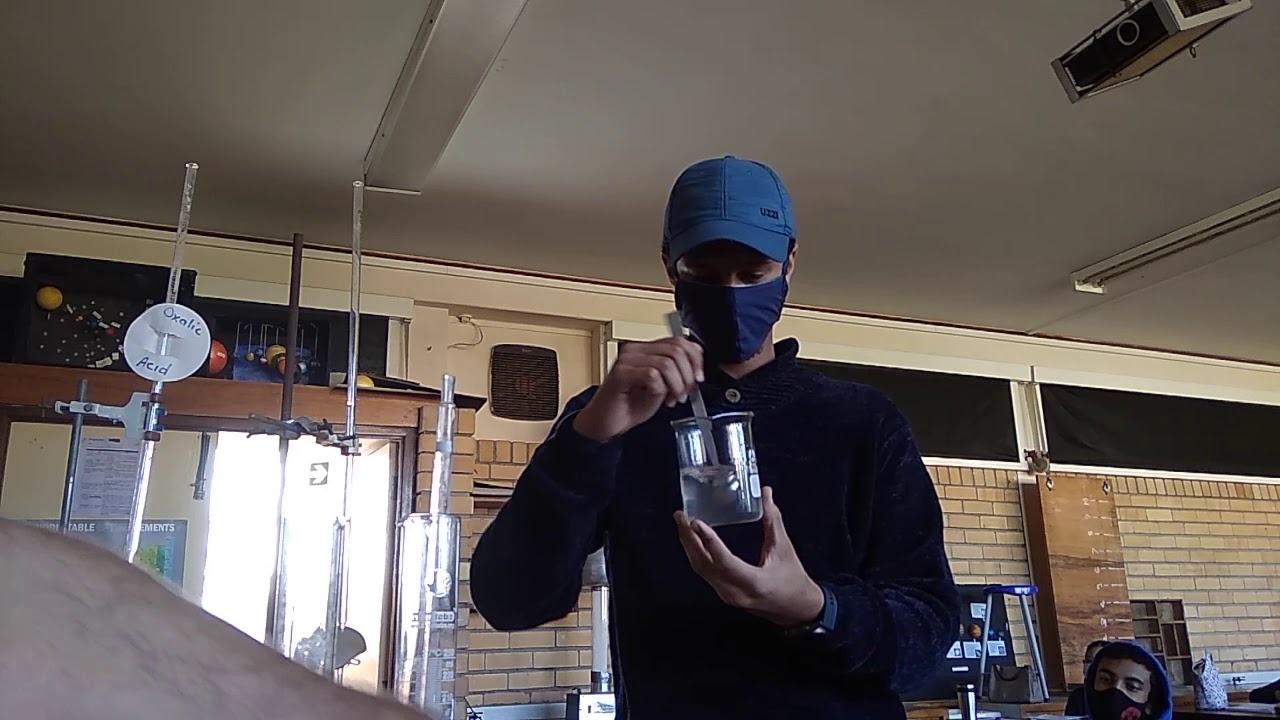 Muizenberg High School does a Titration Part 1 - YouTube