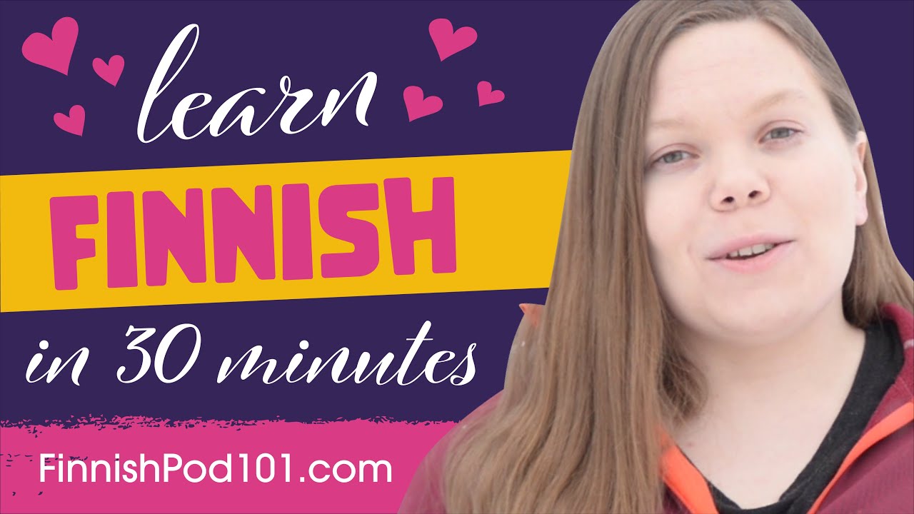 All Romantic Expressions You Need in Finnish! Learn Finnish in 30 ...