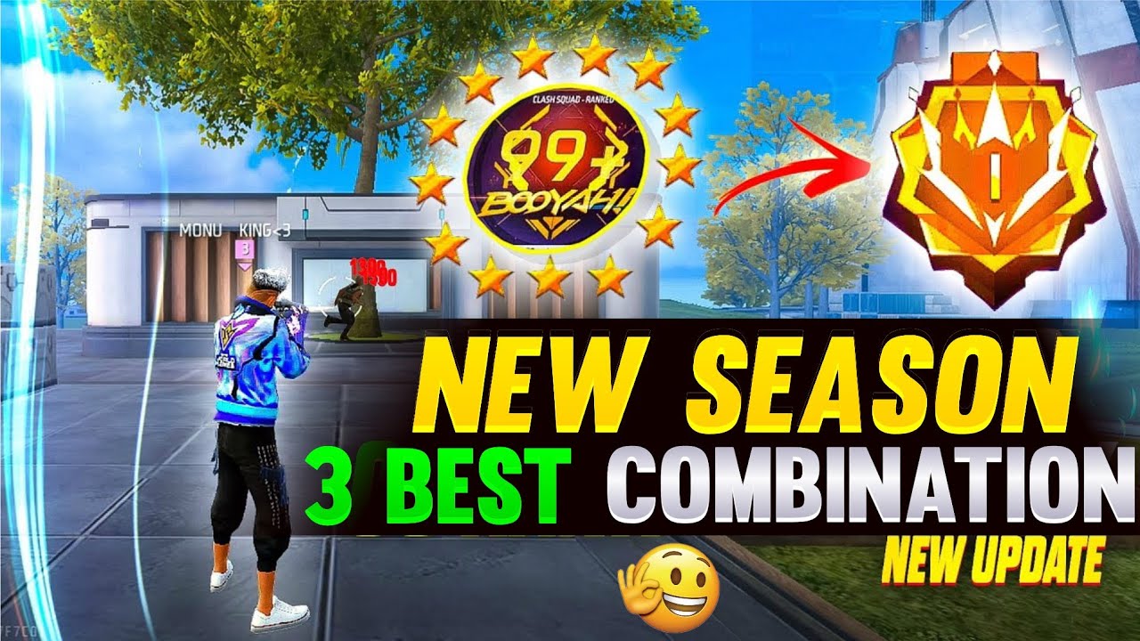 Top 3 Best Cs Rank Pushing Character Combinations😯(Easy To Grandmother ...