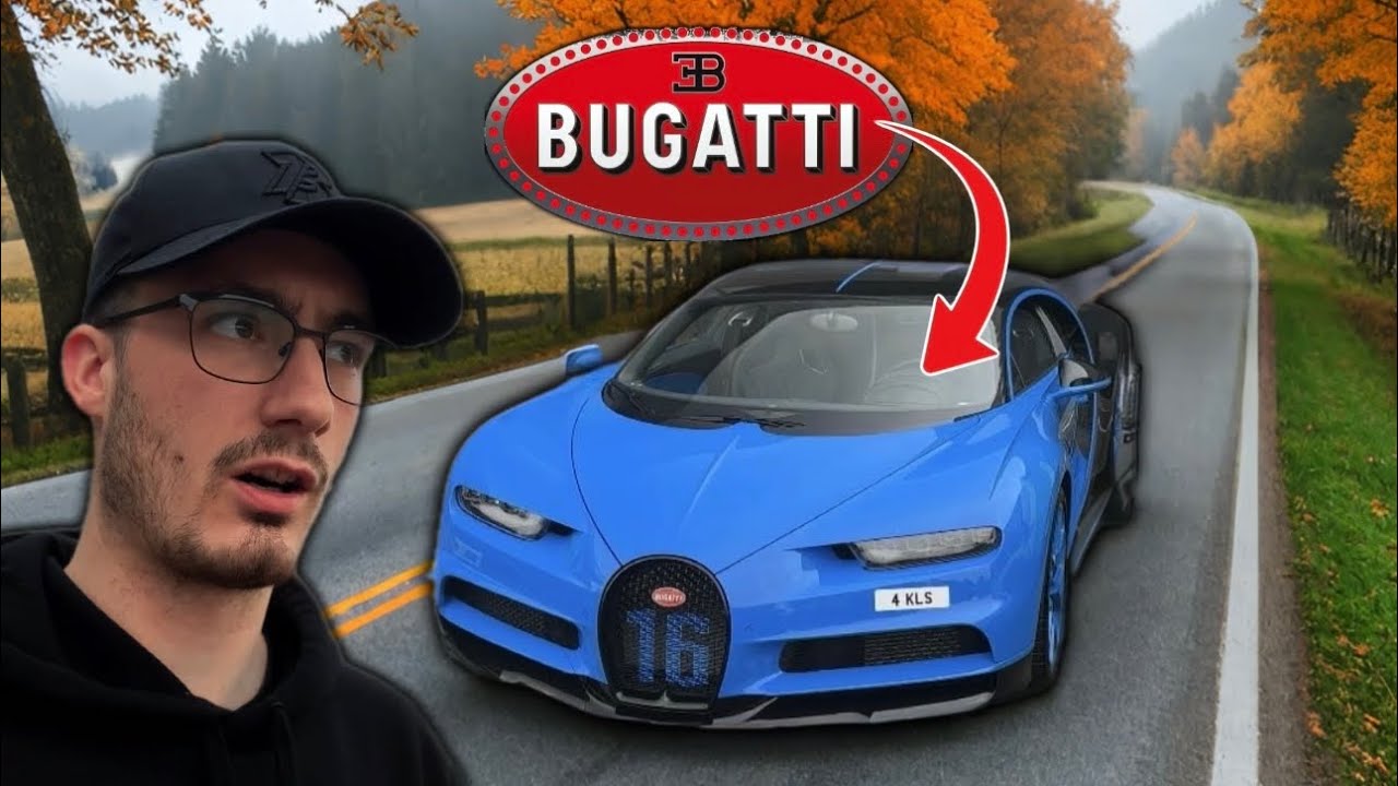 First time seeing a BUGATTI CHIRON at a car meet - YouTube