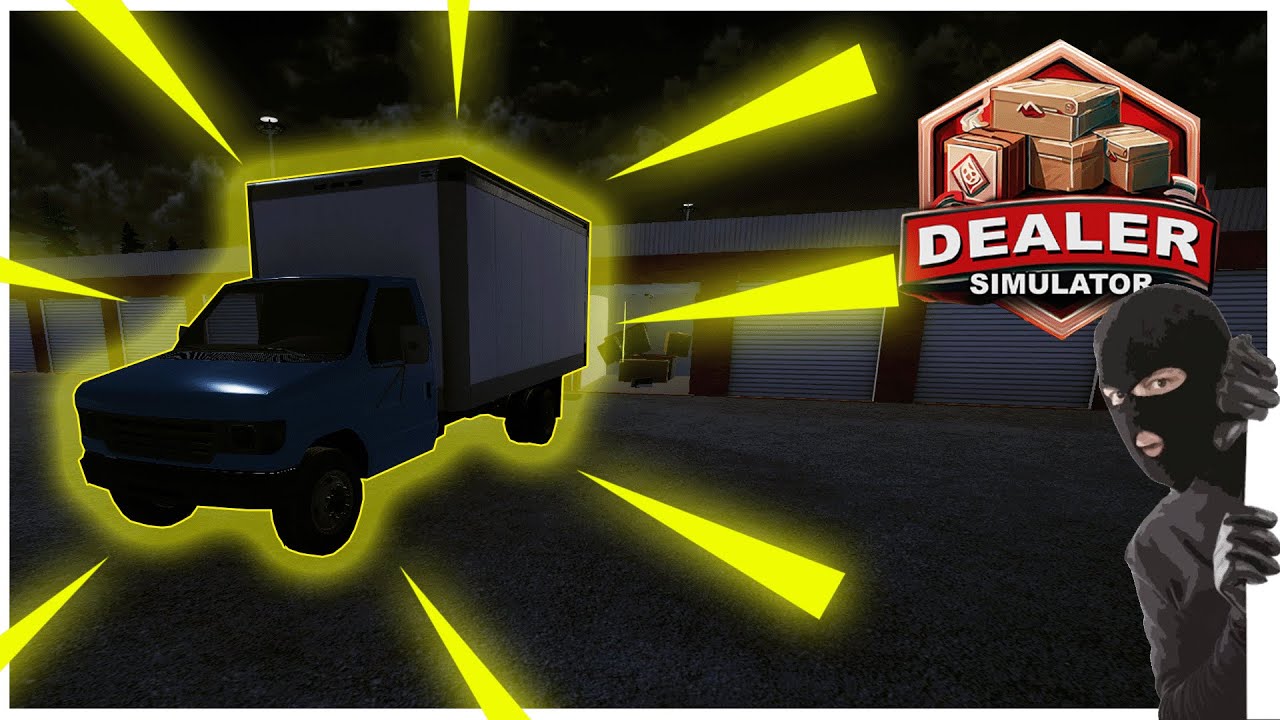 I stole an a truck from a store to transport | Dealer Simulator - YouTube