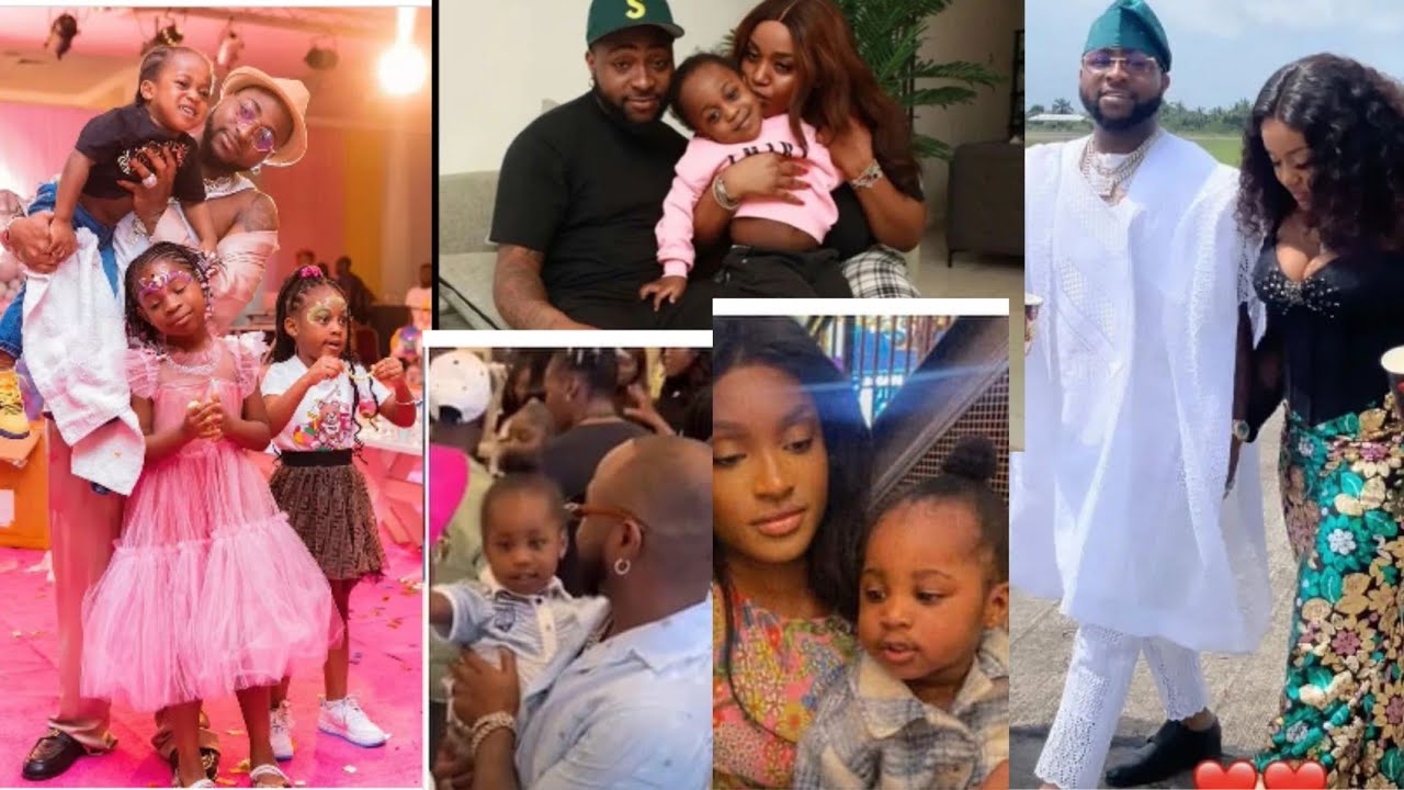 OMG, DAVIDO'S 4TH BABY MAMA LARISSA LONDON & SON DAWSON FINALLY VISIT ...