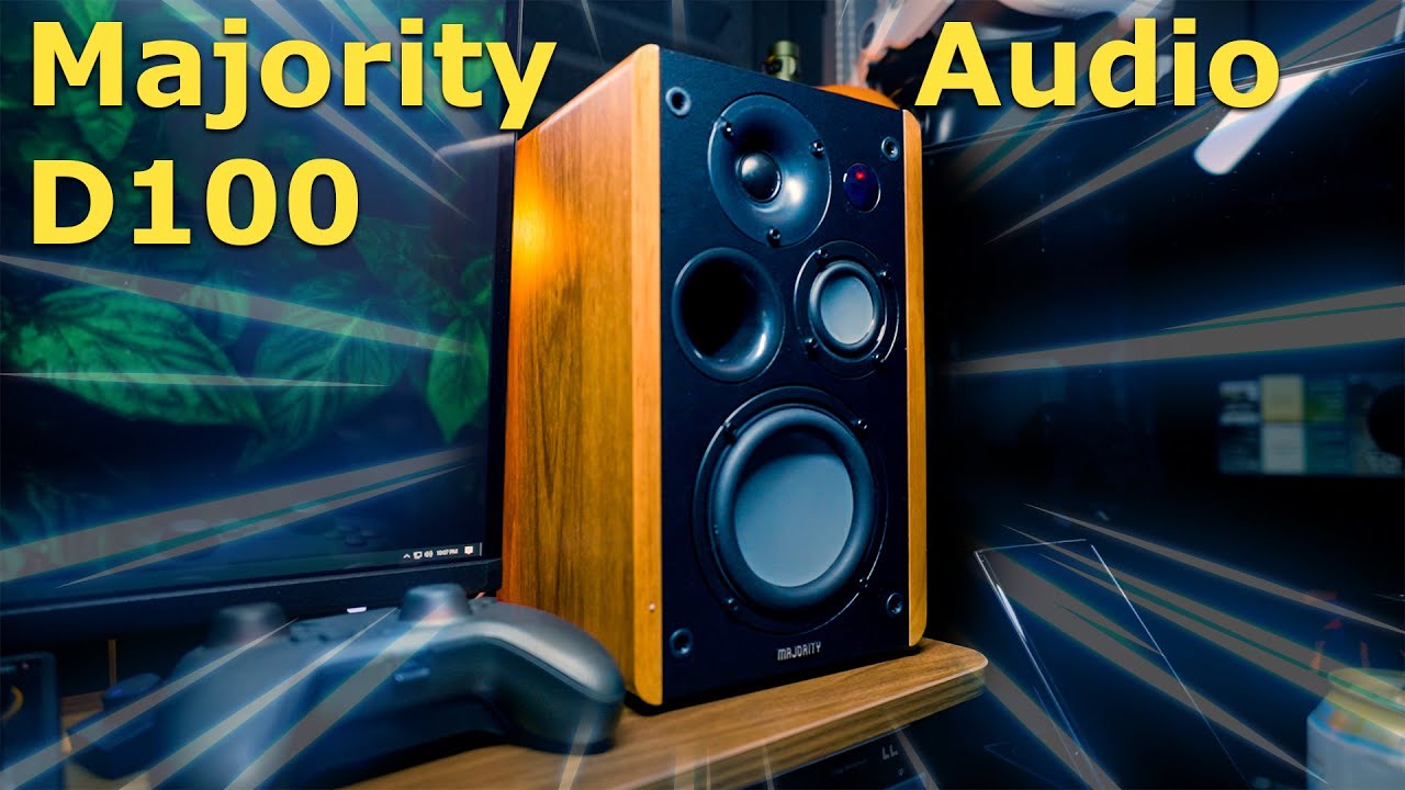 Majority Audio D100 Review: Are these the best BUDGET 100w speakers? - YouTube