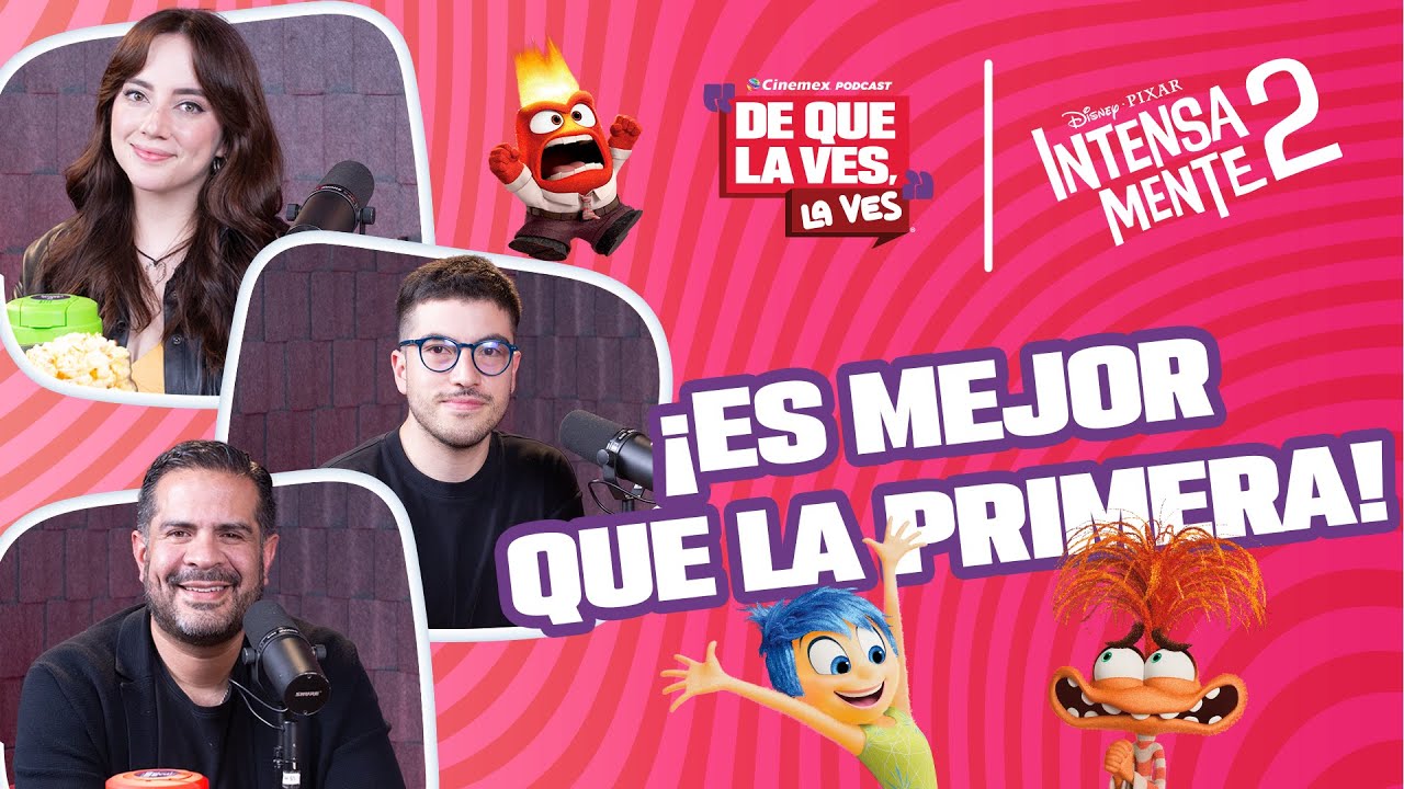 ¡Intensamente 2 ES MEJOR QUE LA PRIMERA! | De que la ves, la ves - YouTube