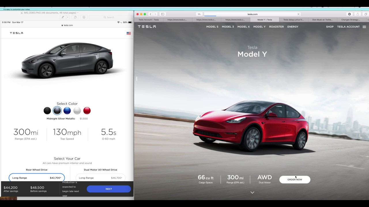Tesla Model 3 Price Increase Comparison Guide March 21 Model S standard ...
