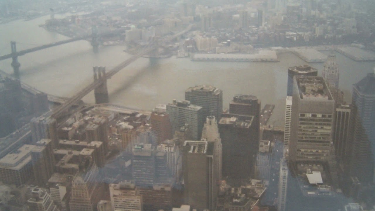 On Top Of The New York World Trade Center Twin Towers - December 1998 ...