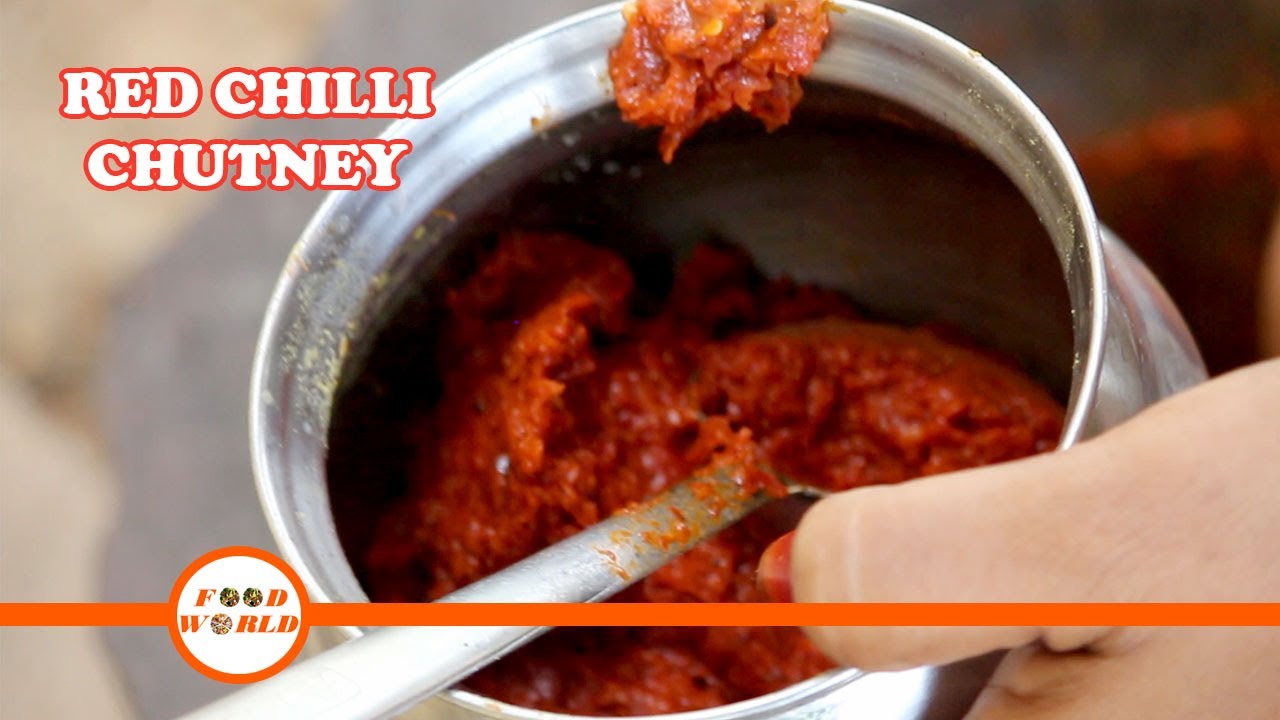 SPICY RED CHILLI CHUTNEY | ERRA KARAM RECIPE | PANDU MIRCHI ROTI ...