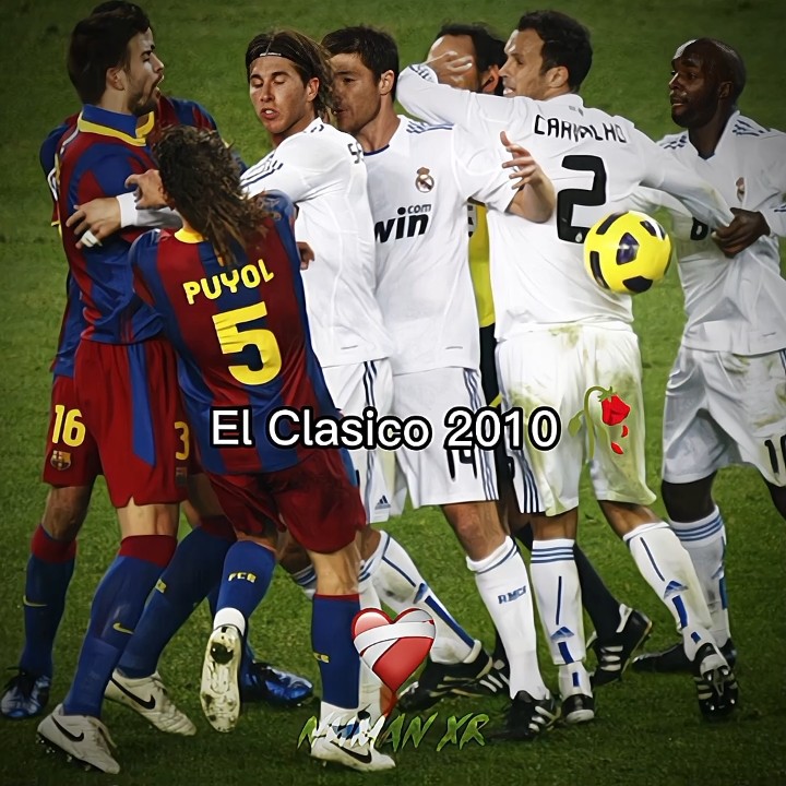 el clasico now vs el clasico then #football #footballfunny # ...