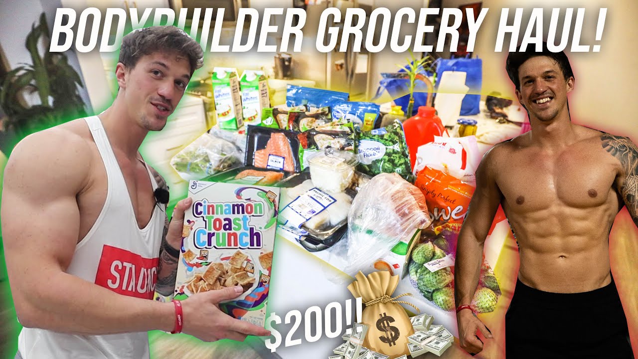 HOW TO GROCERY SHOP LIKE A BODY BUILDER - GAIN MUSCLE & GET SHREDDED ...