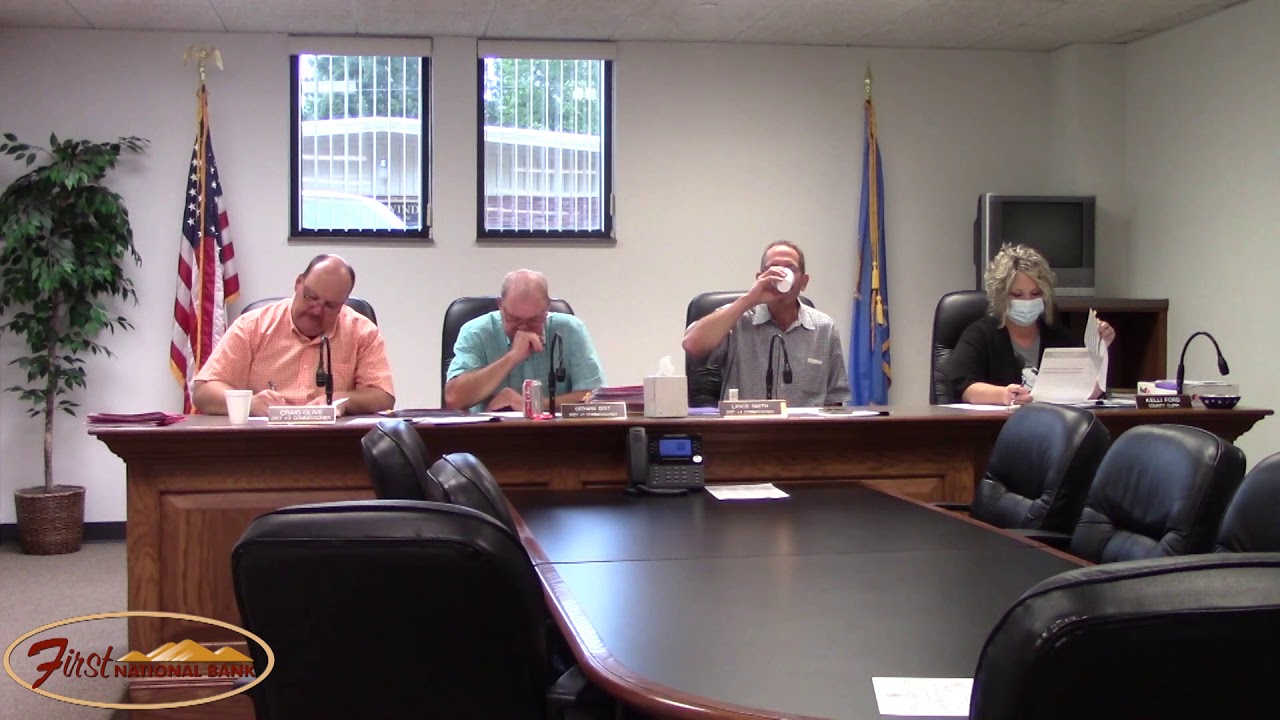 LeFlore County commissioners' meeting 7-13-2020 - YouTube