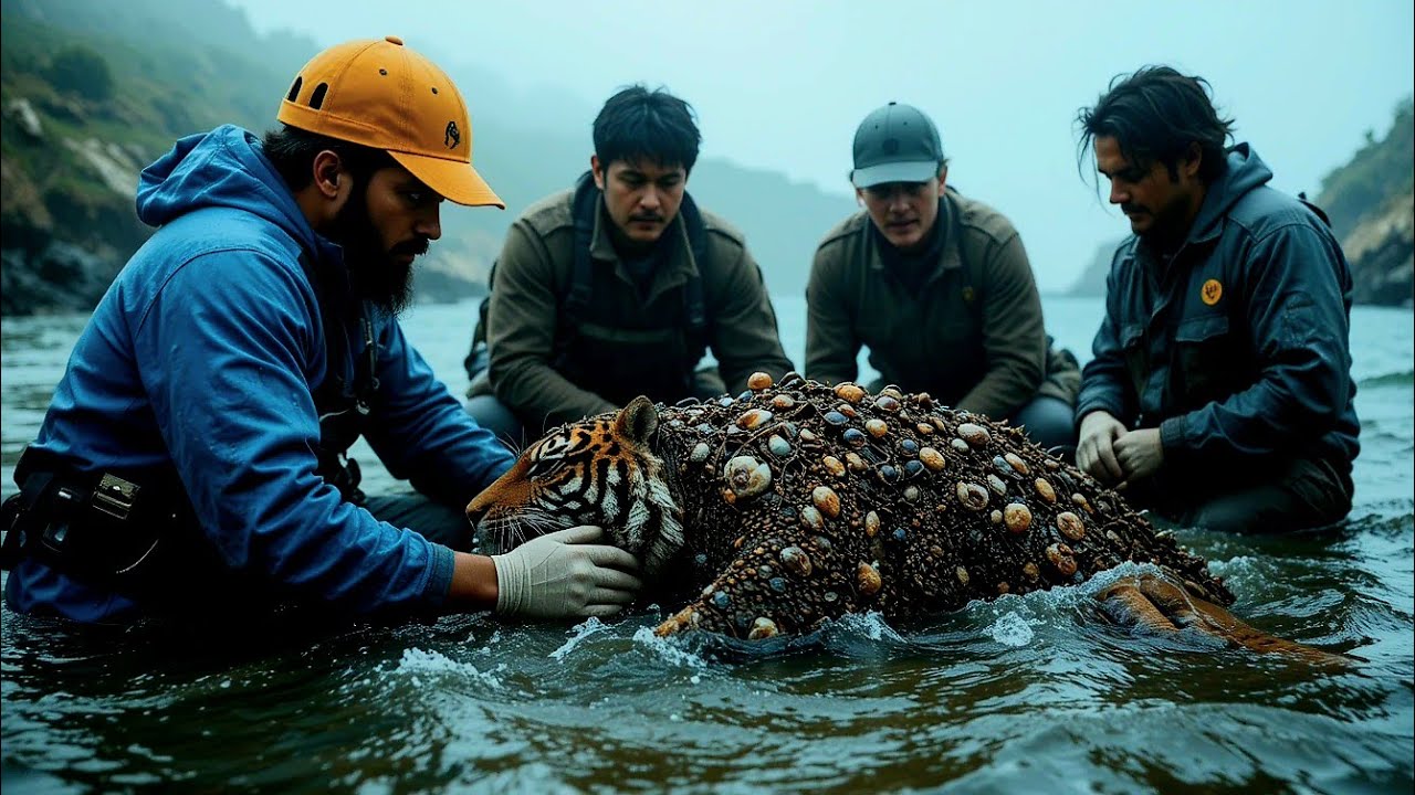 Rescue Mission || Saving an Tiger Covered in Million Barnacle || Ai ...