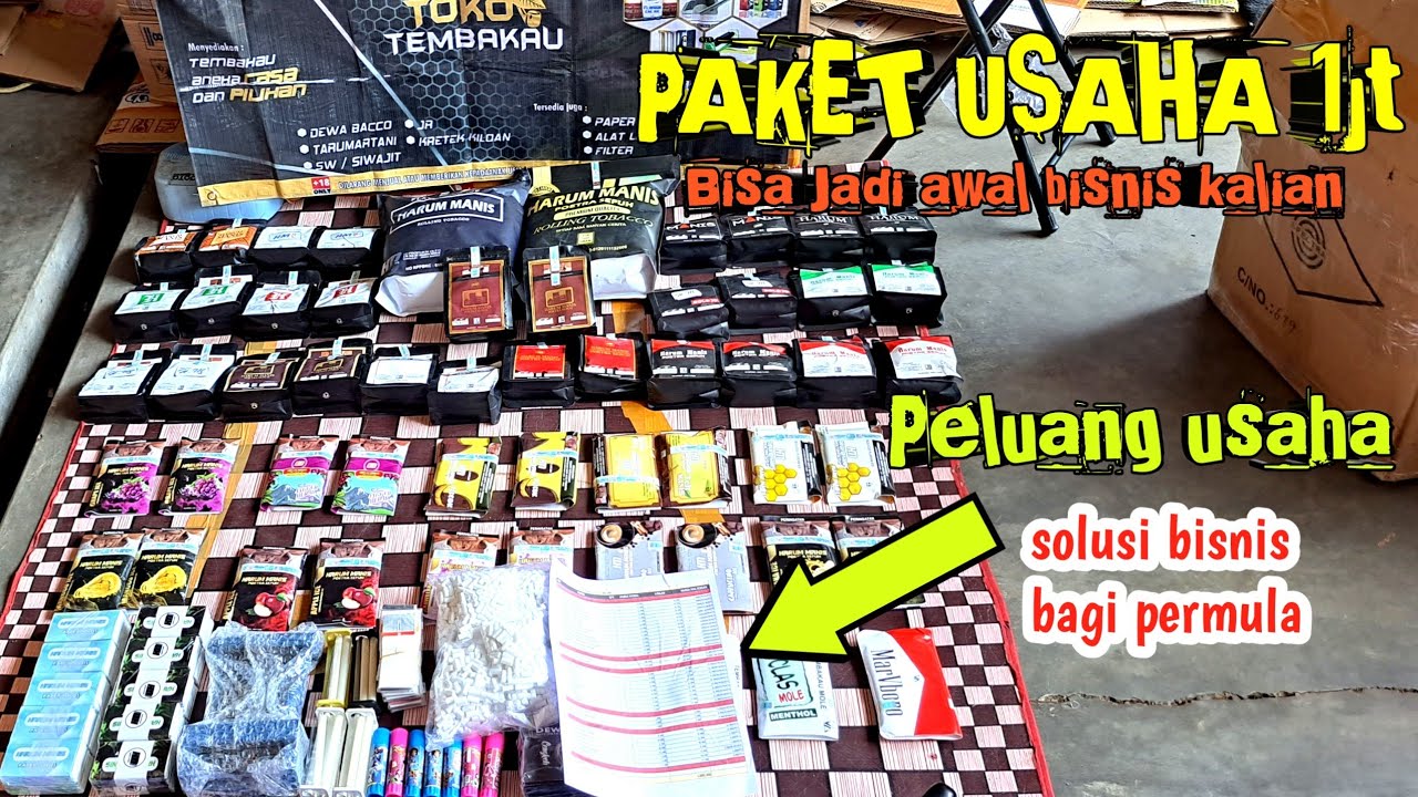 PELUANG USAHA, Paket usaha buka toko 1jt bisa jadi awal mula kesuksesan ...
