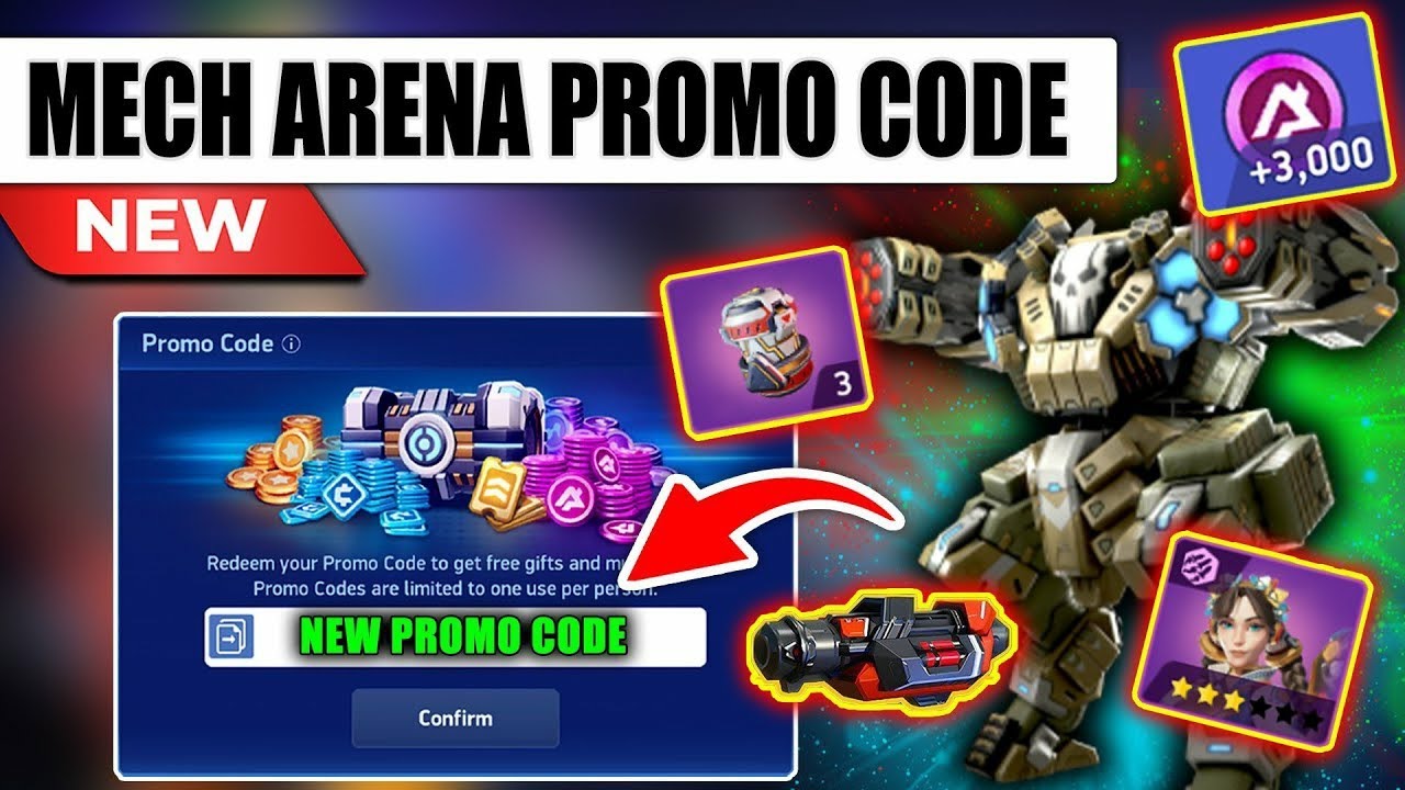 Mech Arena Promo Code 2025 – Epic Rewards Mech Arena - YouTube