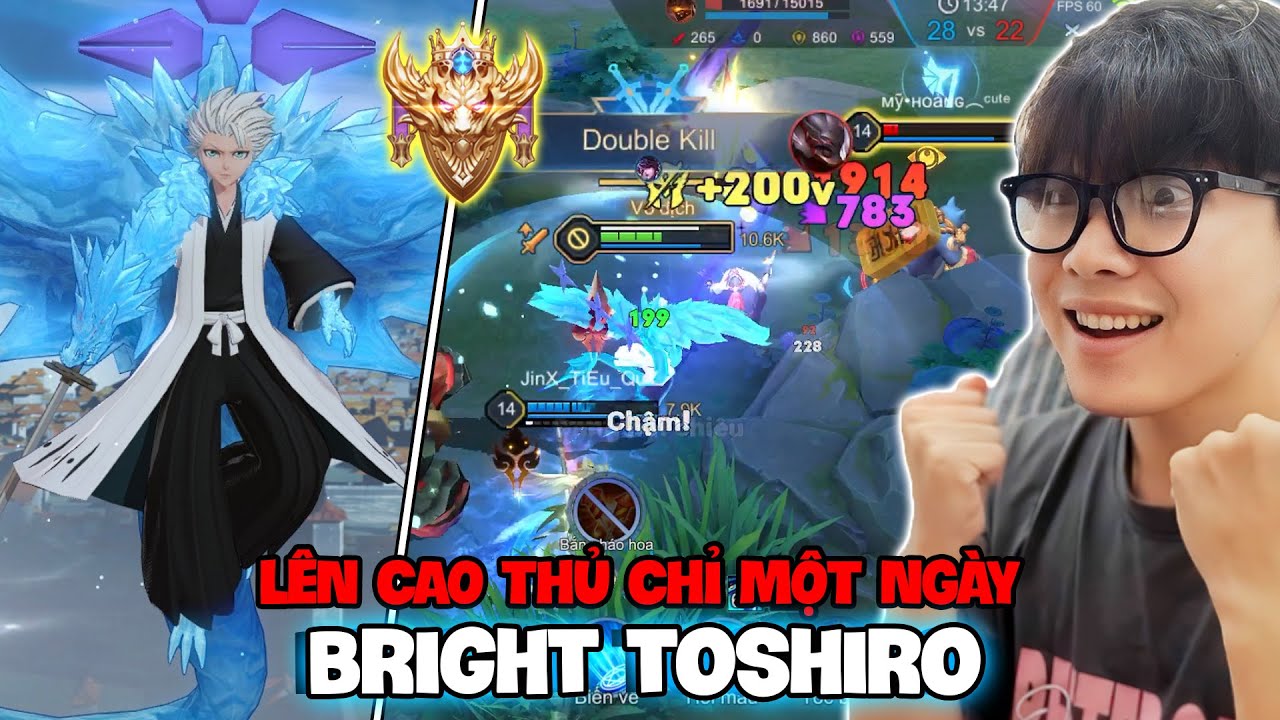 VUX LÊN CAO THỦ CHỈ MỘT NGÀY VỚI BRIGHT TOSHIRO MÚA QUẠT CÂN 5 GÁNH ...