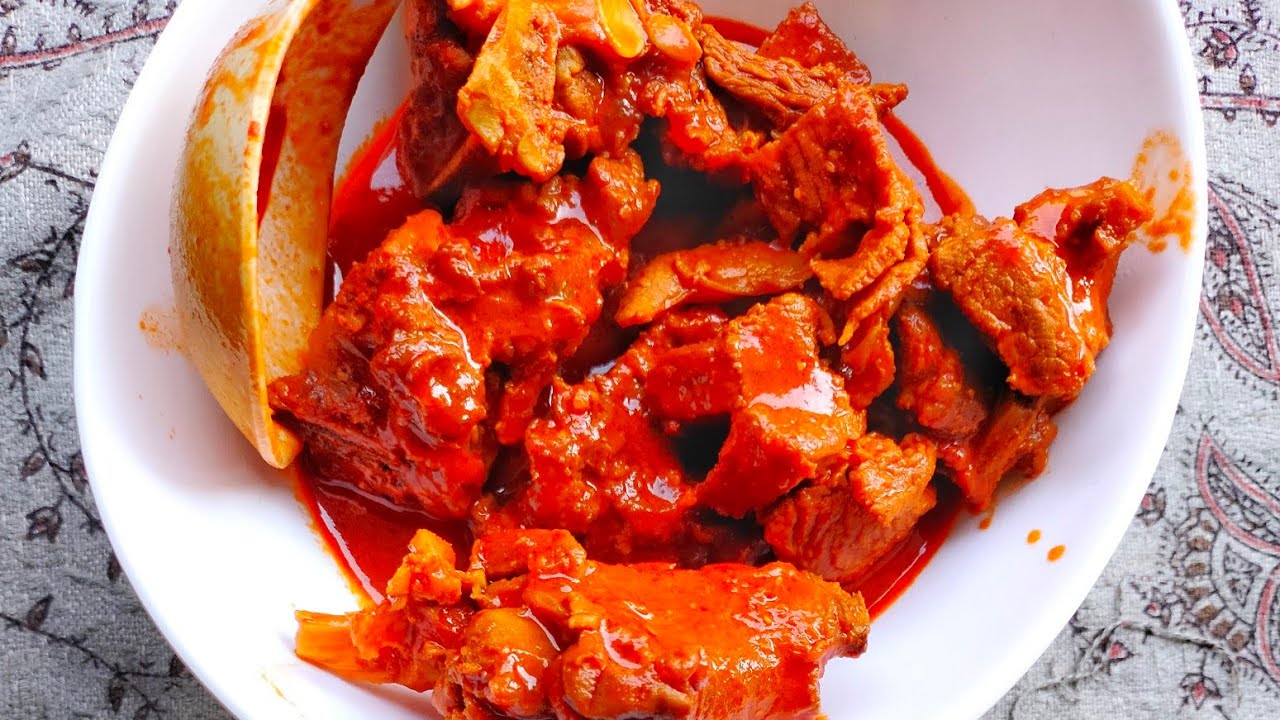Wazwan style Mirchi korma or Marcxawangan korme by kashmir foodies ...