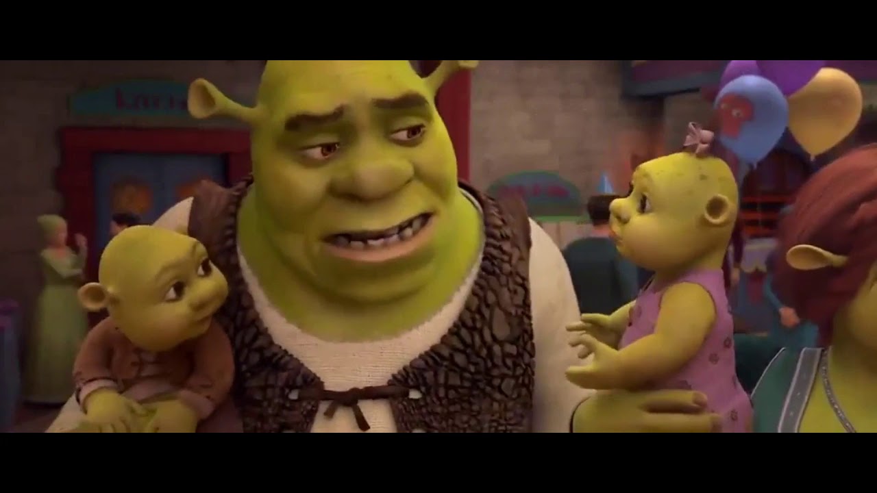 Shrek but only the word "Daddy" - YouTube