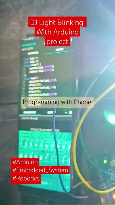 DJ Led LIGHT BLINK with Arduino #Robotics #arduinounoprojects #embeddedprojects - YouTube