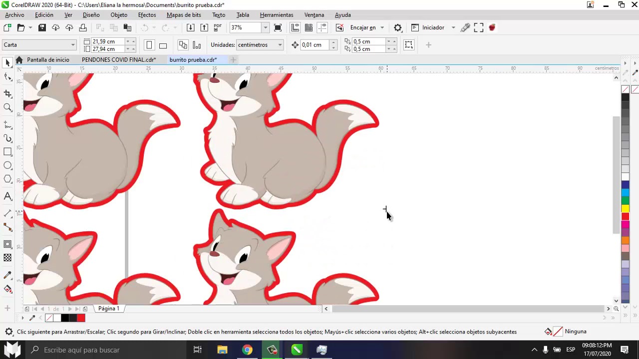 CORTE DE CONTORNO DESDE SIGNCUT PRO2 PARA PLOTTERS DE CORTE IVTEC - YouTube