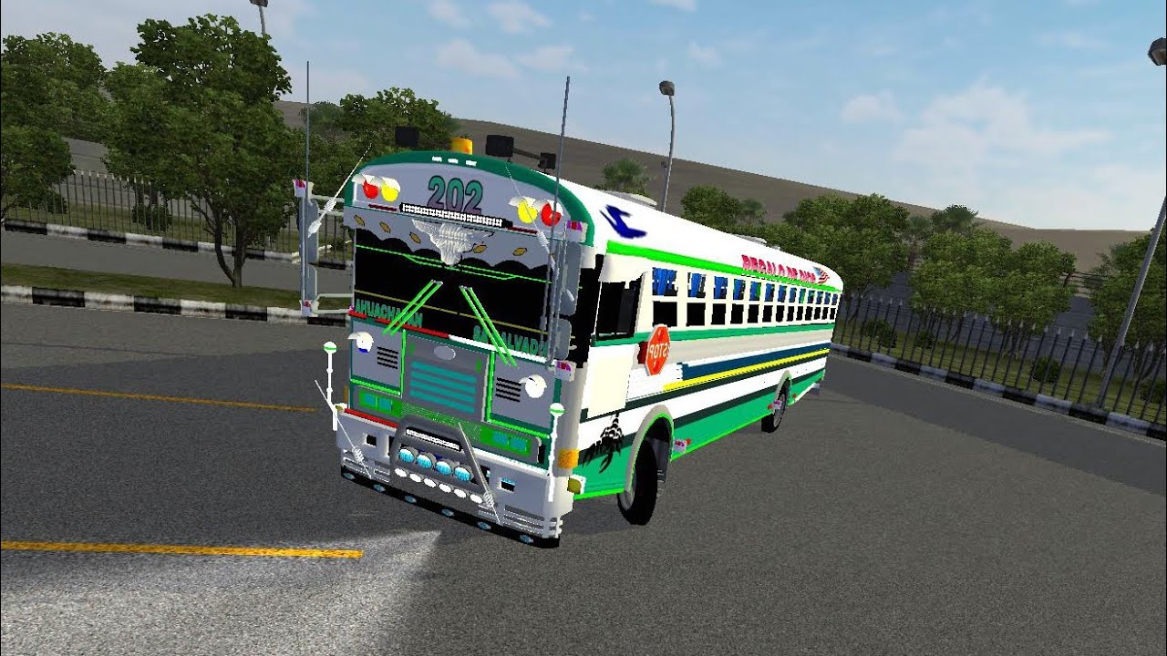 Blue bird 202 nuevo mod para bus simulator indonesia - YouTube