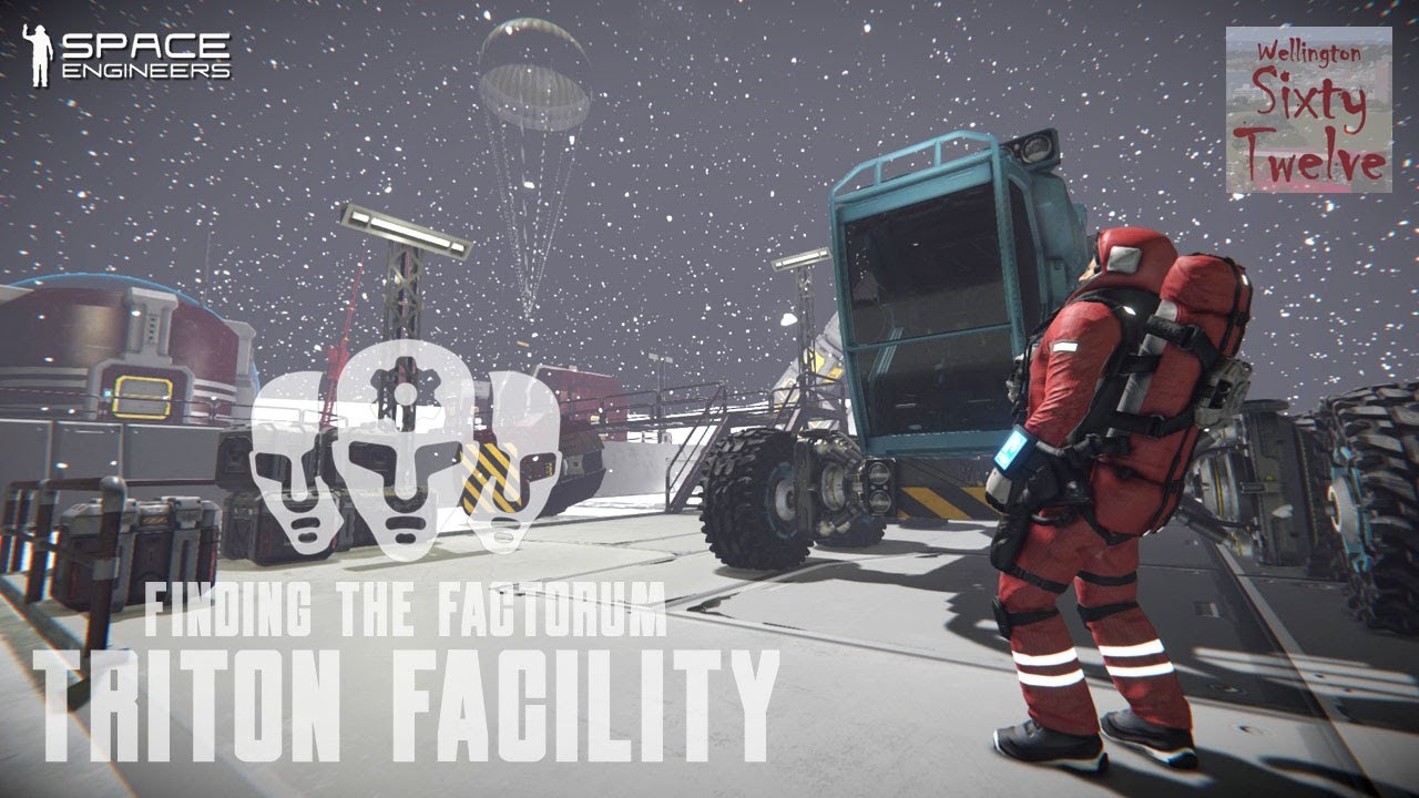 Finding the Factorum EP27 - Triton Facility (Space Engineers) - YouTube