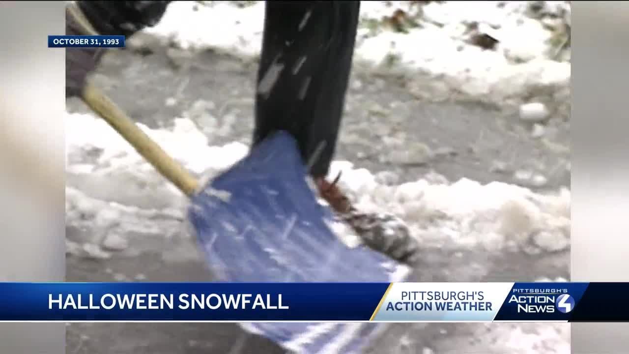 Remembering the Halloween snowfall of 1993 - YouTube