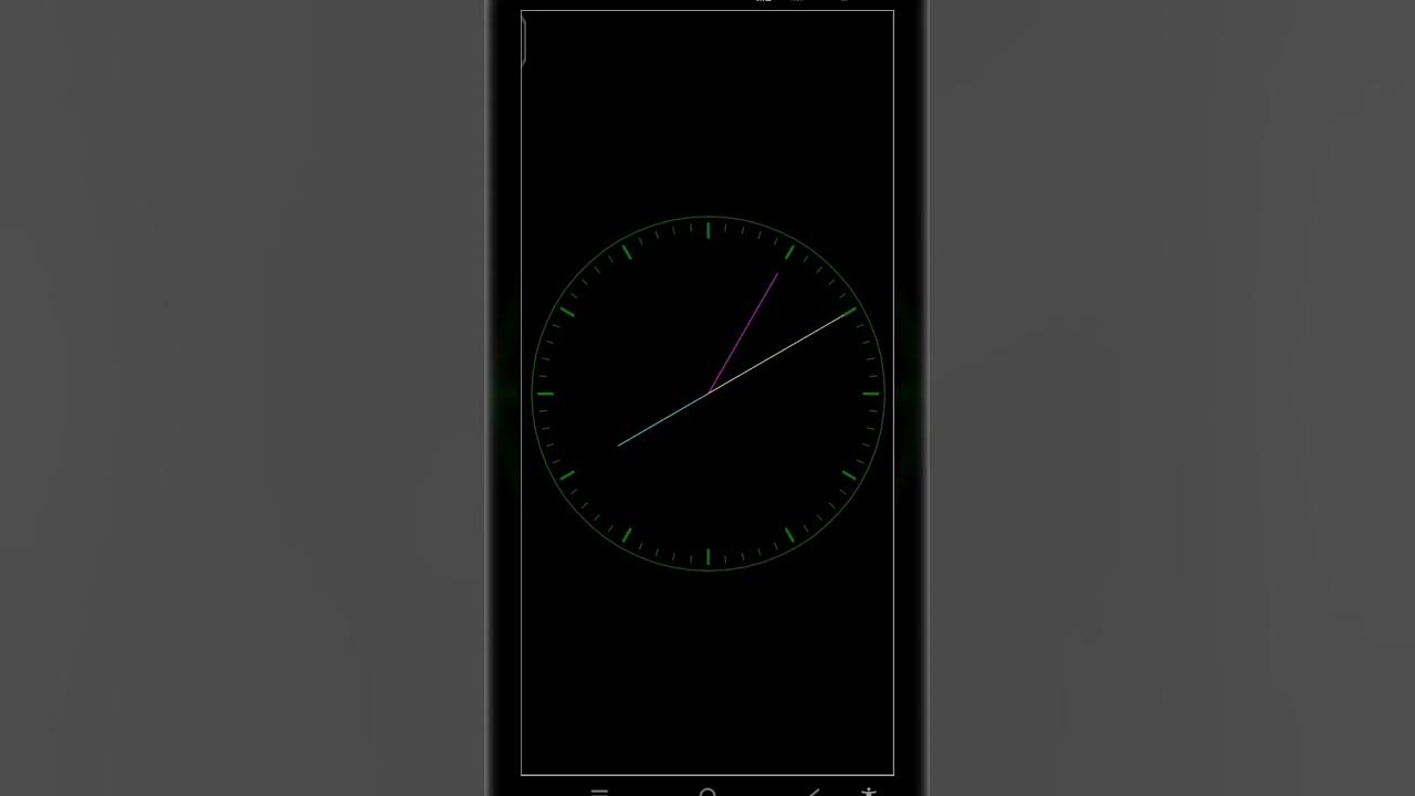 Analog clock program pythonn #shorts #trending #viral - YouTube